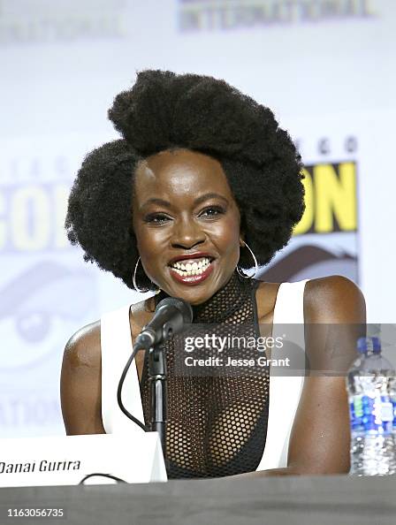 Danai Gurira Attends The Walking Dead Panel At Comic Con 2019 On July