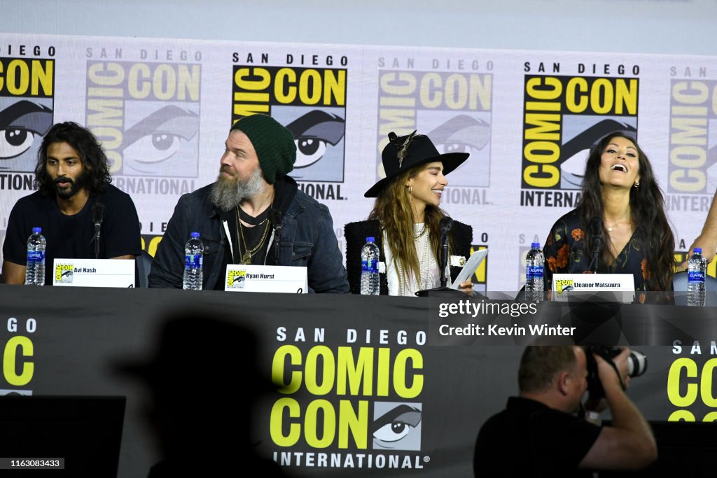 Avi Nash Ryan Hurst Nadia Hilker And Eleanor Matsuura Speak At The