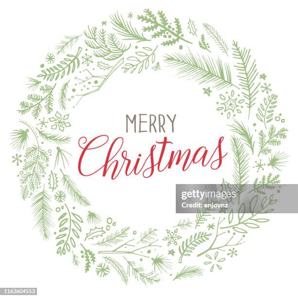 Christmas Wreath Sketched Vector High-Res Vector Graphic - Getty Images Christmas Wreath Sketched Vector High-Res Vector Graphic - Getty Images