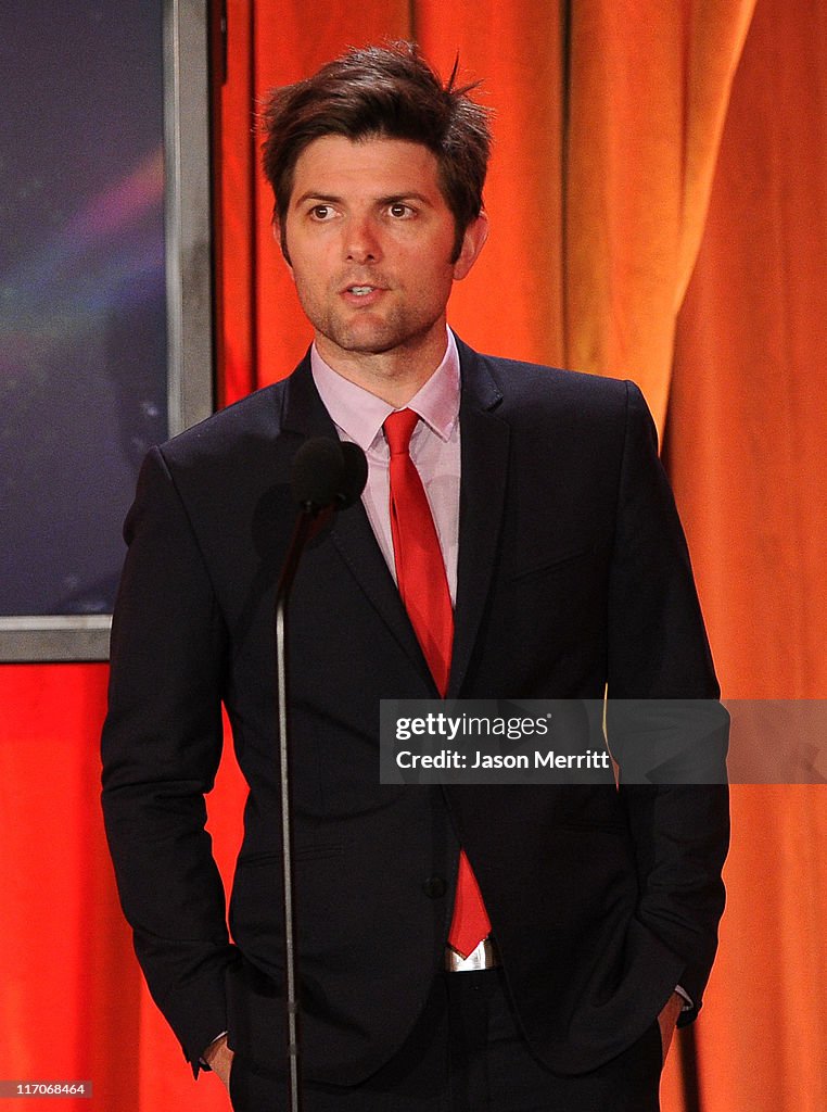 Actor Adam Scott Speaks Onstage At The Critics Choice Television News Photo Getty Images