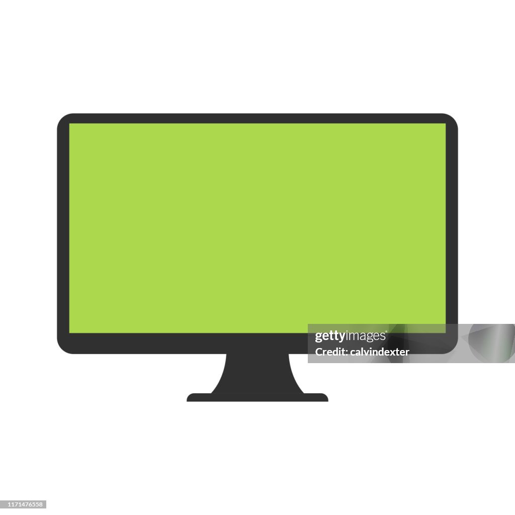 Computer Monitor Design High Res Vector Graphic Getty Images