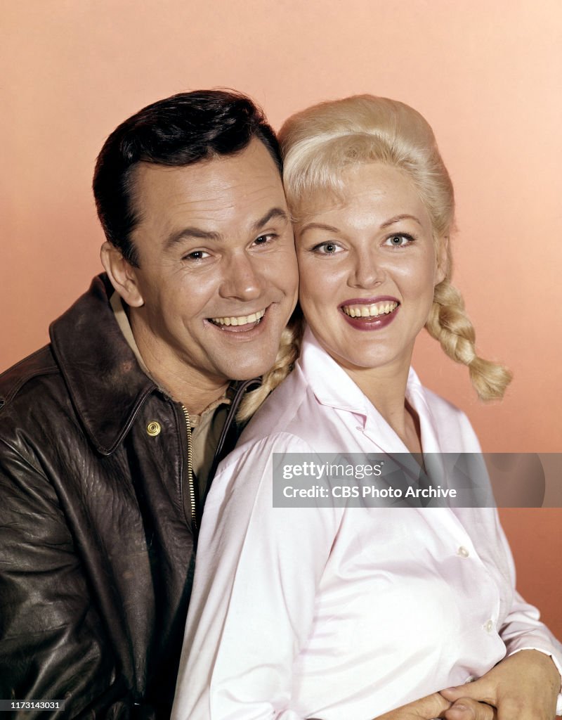 Bob Crane and Cynthia Lynn star in Hogan's Heroes, a CBS television ... Bob Crane and Cynthia Lynn star in Hogan's Heroes, a CBS television ...