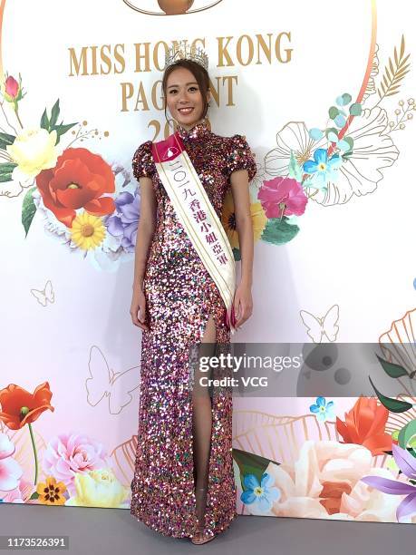 Miss Hong Kong Pageant 2018 ストックフォトと画像 Getty Images