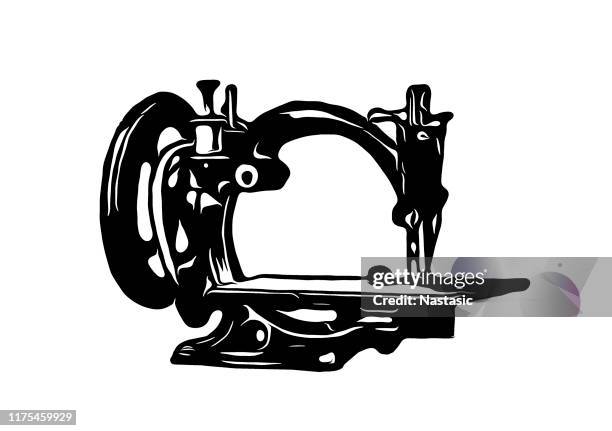 Sewing Machine Needle Close Up High Res Illustrations Getty Images
