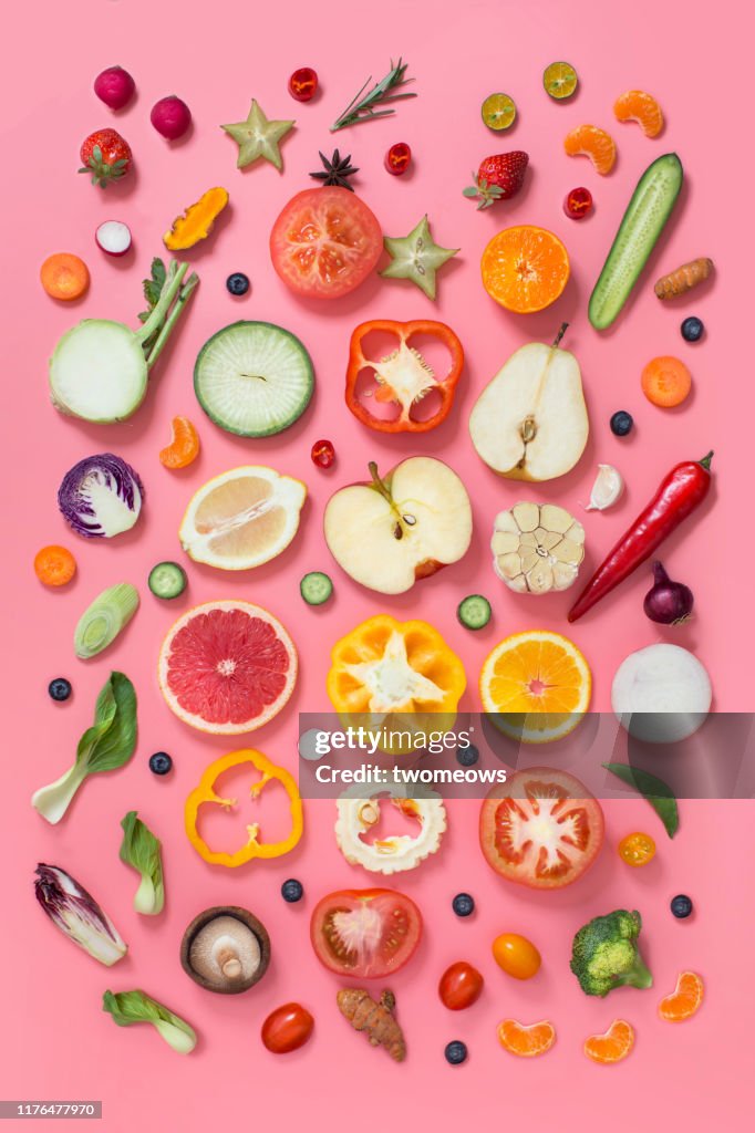 Colourful Vegetables And Fruits Text Space Still Life High-Res Stock ... Colourful Vegetables And Fruits Text Space Still Life High-Res Stock ...