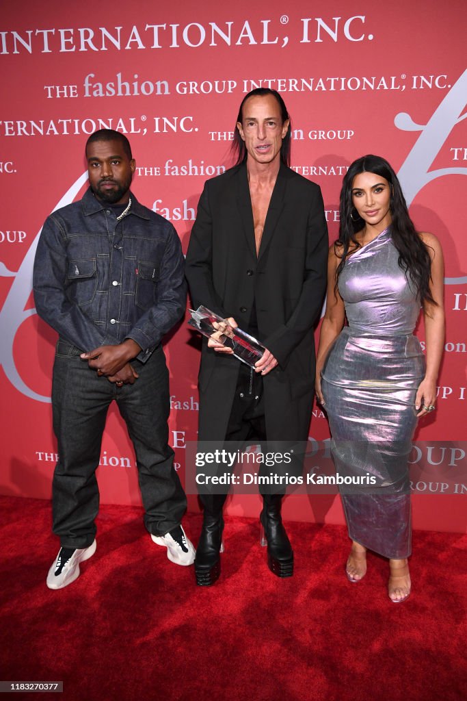 Kanye West Rick Owens And Kim Kardashian West Attend The 2019 Fgi