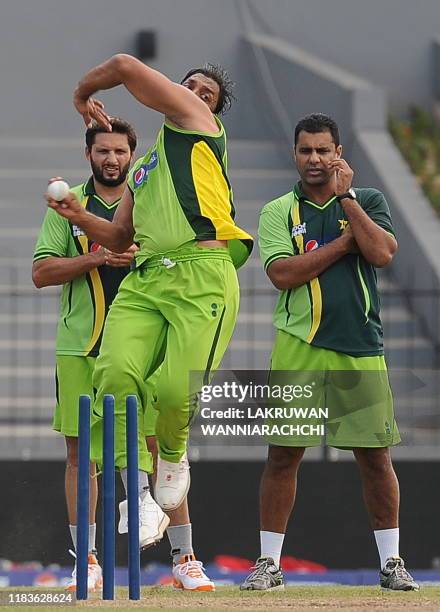 Pak Shoaib Akhtar Photos And Premium High Res Pictures Getty Images