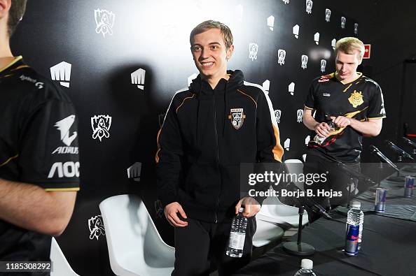 G2 Esports Mid Laner Rasmus 'Caps' Winther during press conference ... G2 Esports Mid Laner Rasmus 'Caps' Winther during press conference ...