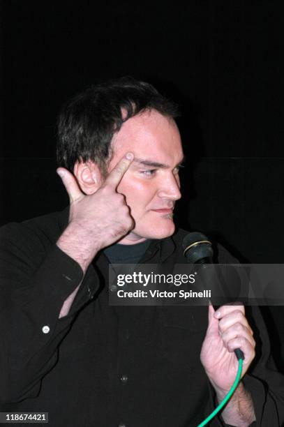 Quentin Tarantinos Kill Bill Volume 1 Q A At The Egyptian Theater Photos And Premium High Res