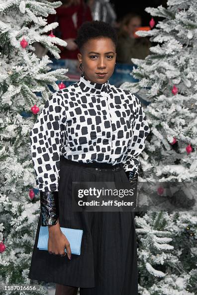 Jade Anouka Attends The Last Christmas Uk Premiere At Bfi Southbank