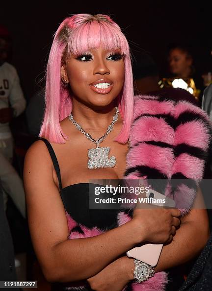 Rapper Yung Miami Of The City Girls Attends Celebrating Excellence At