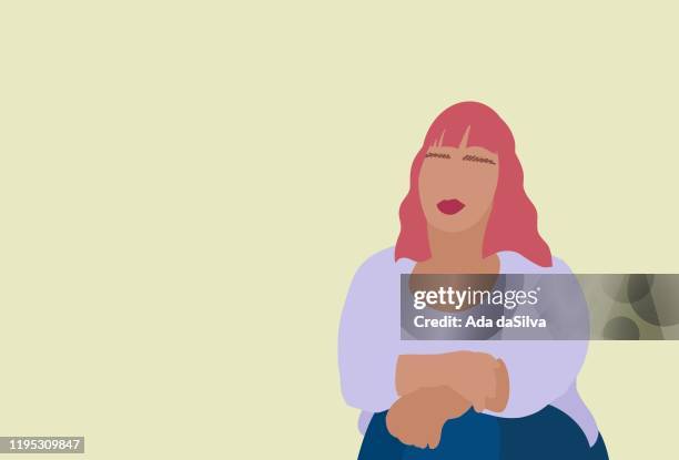 202 Girl Power Clip Art High Res Illustrations Getty Images
