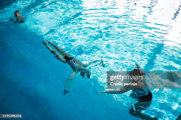 Three Synchronised Swimmers In Formation Photos and Premium High Res ... Three Synchronised Swimmers In Formation Photos and Premium High Res ...