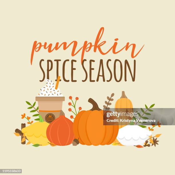 Illustration artistiques | Pumpkin spice season, Kristyna Vagnerova ...