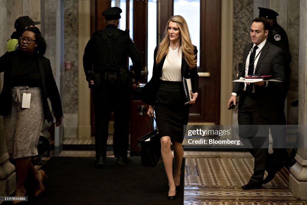 Senator Kelly Loeffler A Republican From Georgia Arrives To The
