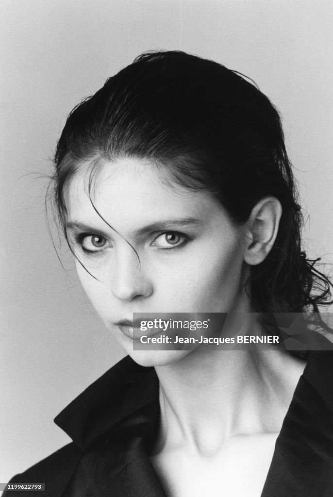 Lactrice Française Fanny Bastien à Paris En Juin 1984 France News
