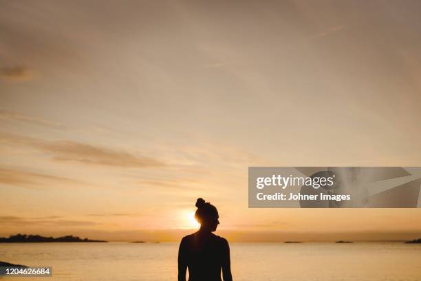 Woman Showering Silhouette Photos And Premium High Res Pictures Getty