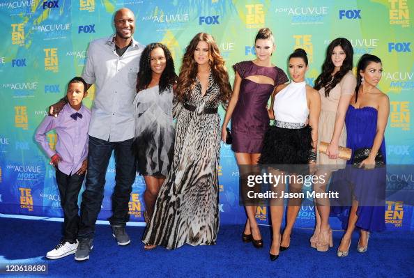 Tv Personalities Lamar Jr Lamar Odom Daughter Destiny Khloe News Photo Getty Images