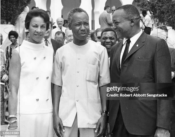 President Of Tanzania Julius Nyerere Photos And Premium High Res