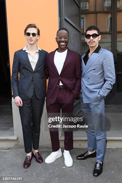 Benjamin Voisin Ncuti Gatwa And Sami Outalbali Attend The Tods Show News Photo Getty Images