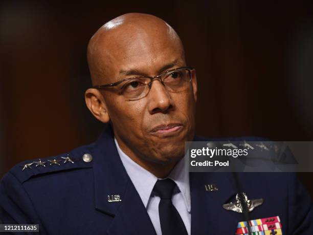 Charles Q Brown Jr Photos And Premium High Res Pictures Getty Images