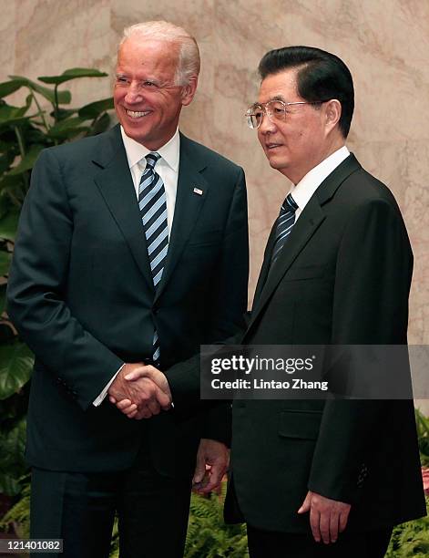 Vice President Joe Biden Meets Chinese President Hu Jintao Photos and ... Vice President Joe Biden Meets Chinese President Hu Jintao Photos and ...