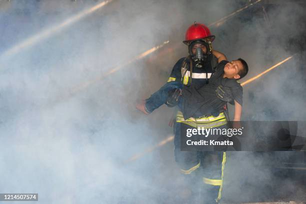Firefighter Carrying Person
