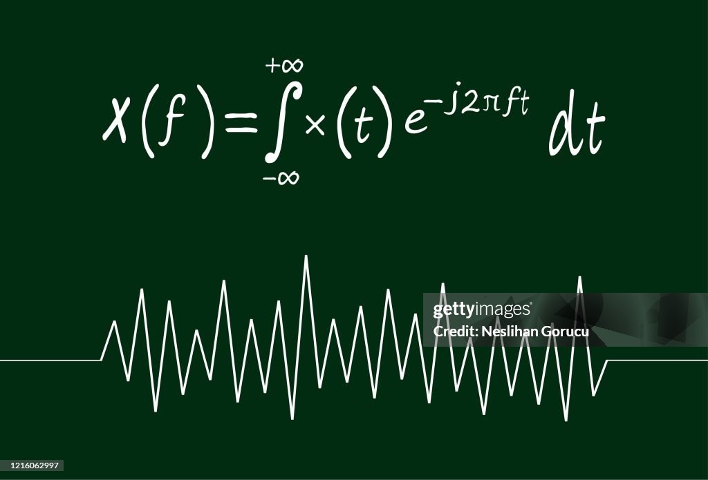 Fourier Transform High Res Vector Graphic Getty Images