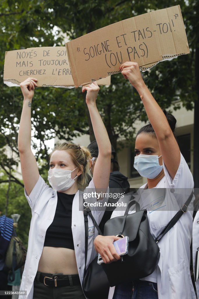 Protesters Take Part In A Demonstration To Demand Better Working