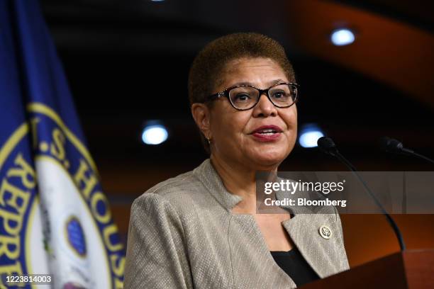 California Karen Bass Photos And Premium High Res Pictures Getty Images