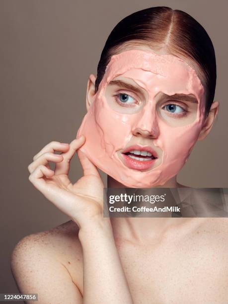 Removing Disguise Photos And Premium High Res Pictures Getty Images