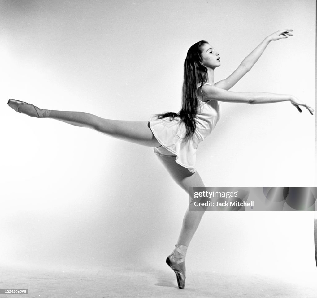 Portrait Of Ballet Dancer Suzanne Farrell June 1961 The Photo Was