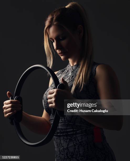Pilates Magic Ring Exercises Photos And Premium High Res Pictures