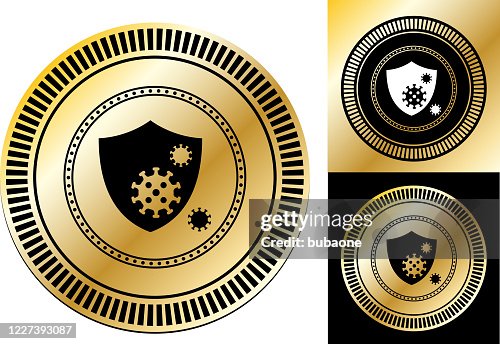 Virus Protection Shield Icon High-Res Vector Graphic - Getty Images Virus Protection Shield Icon High-Res Vector Graphic - Getty Images