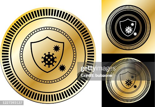 Virus Protection Shield Icon High-Res Vector Graphic - Getty Images Virus Protection Shield Icon High-Res Vector Graphic - Getty Images