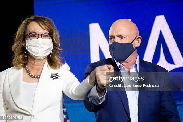 Democratic U S Senate Candidate Mark Kelly And Former Arizona News