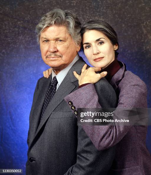 Portrait Of Actors From Left Charles Bronson Kim Weeks In