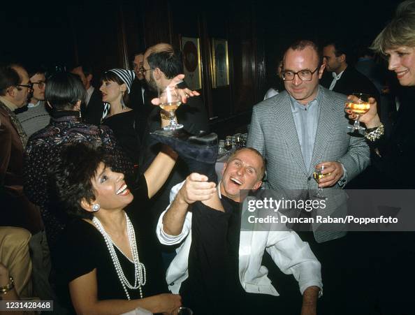 Welsh Singer Dame Shirley Bassey With British Dancer And News Photo