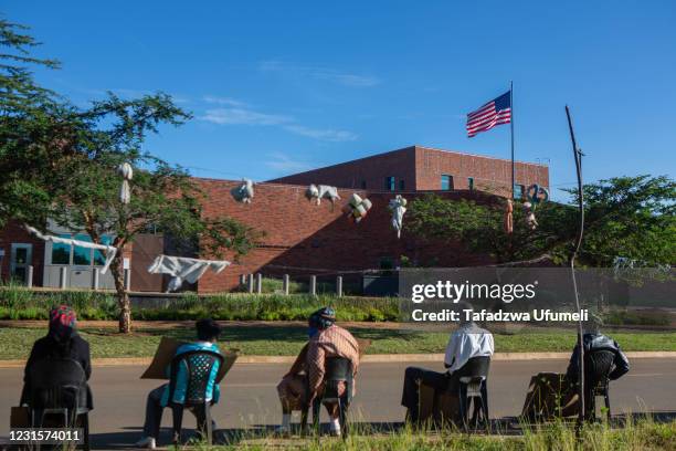 Zimbabwe Embassy Photos And Premium High Res Pictures Getty Images