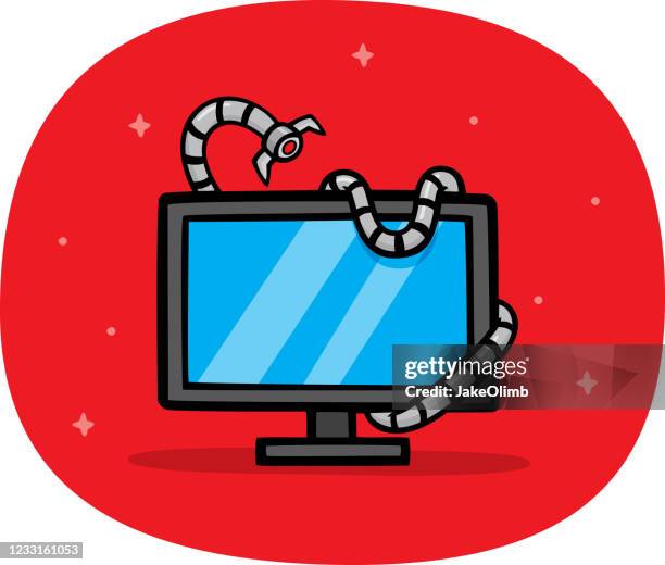 Scary Computer Cartoon Photos And Premium High Res Pictures Getty Images