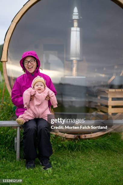 Mother Daughter Sauna Photos And Premium High Res Pictures Getty Images