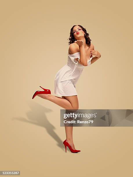 Vintage Pin Up Models Fotografías E Imágenes De Stock Getty Images