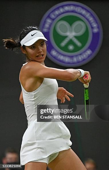 Britains Emma Raducanu Returns Against Australias Ajla Tomljanovic
