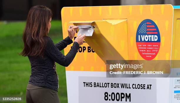 Official Ballot Drop Box Photos And Premium High Res Pictures Getty