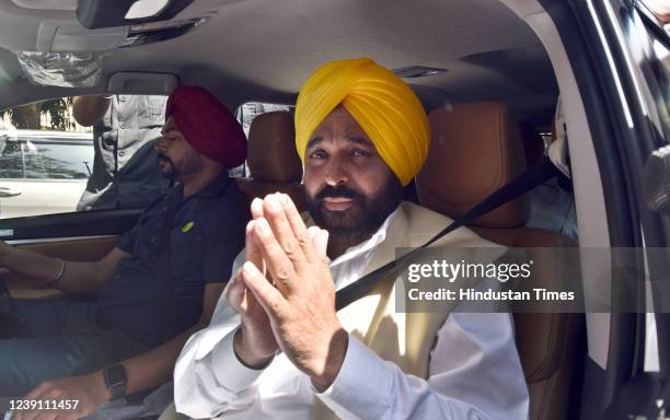 Bhagwant Maan Aap Photos And Premium High Res Pictures Getty Images