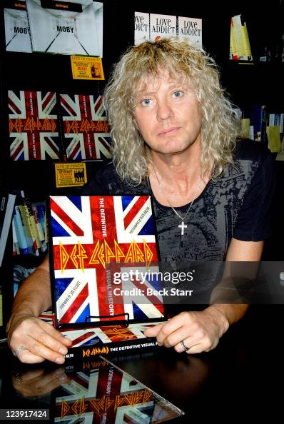 Def Leppards Rick Savage Signs Copies Of Def Leppard The News