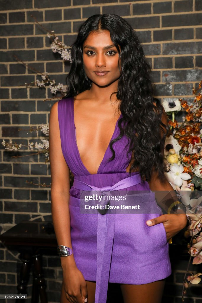Simone Ashley attends the Netflix BAFTA 2022 party at Chiltern... News ... Simone Ashley attends the Netflix BAFTA 2022 party at Chiltern... News ...