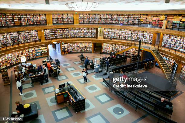36 Interiors Of A Library Stockholm Public Library Stockholm Sweden
