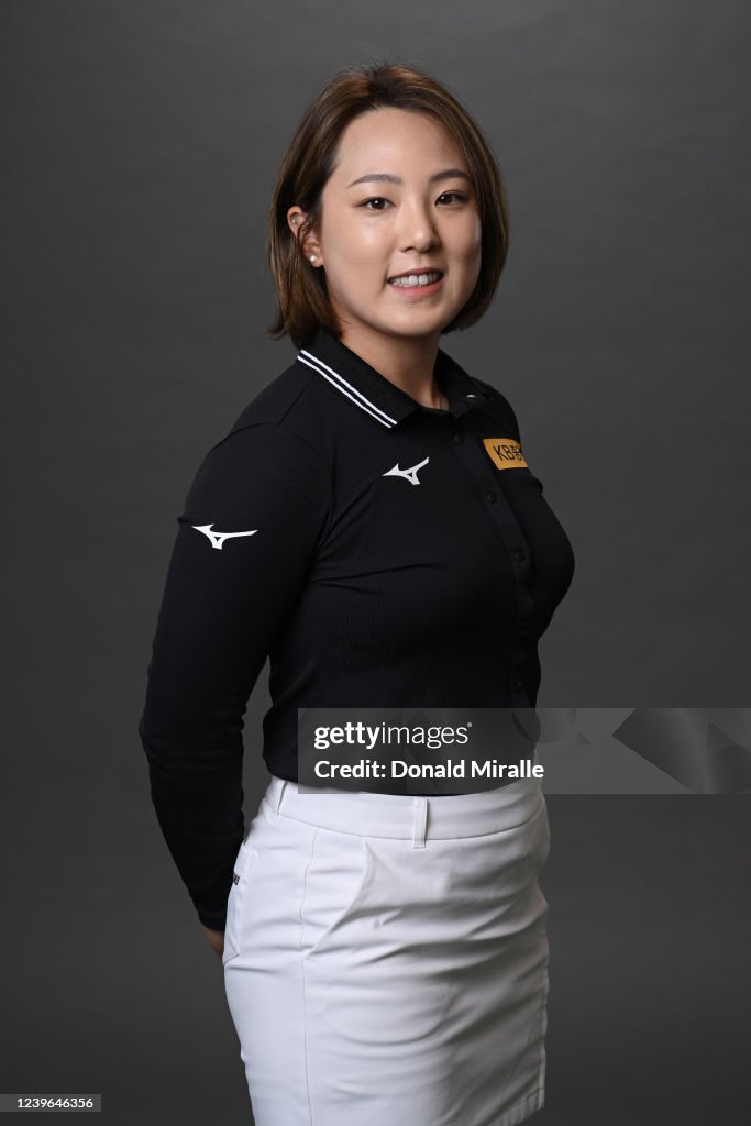 Jiwon Jeon of Korea poses for a portrait during the LPGA Photo Shoot ... Jiwon Jeon of Korea poses for a portrait during the LPGA Photo Shoot ...