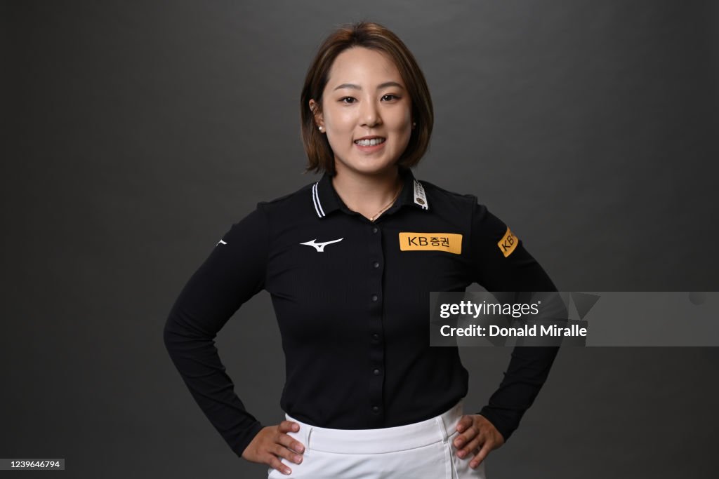 Jiwon Jeon of Korea poses for a portrait during the LPGA Photo Shoot ... Jiwon Jeon of Korea poses for a portrait during the LPGA Photo Shoot ...
